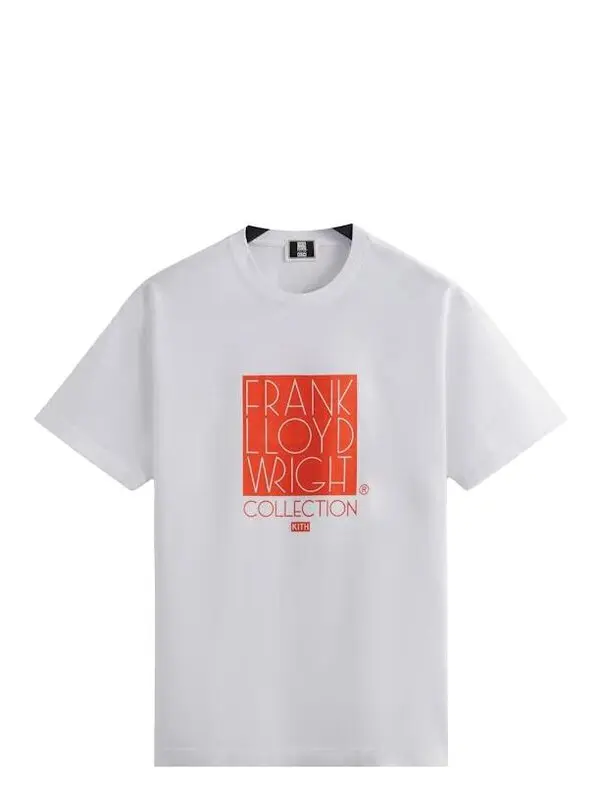 Kith Frank Lloyd Wright Foundation Logo Tee Shirt - White