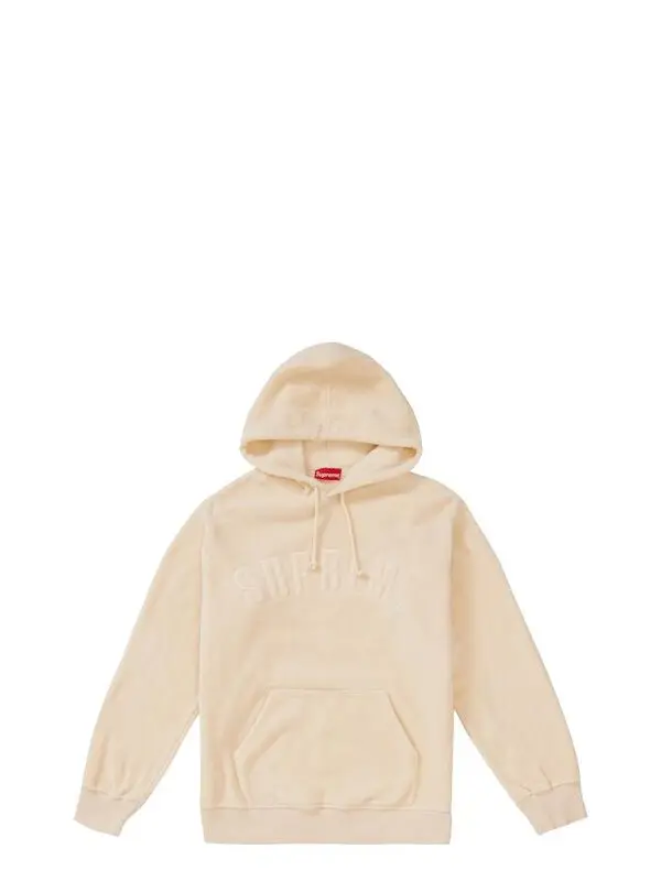 Supreme Polartec Hooded Sweatshirt - Natural