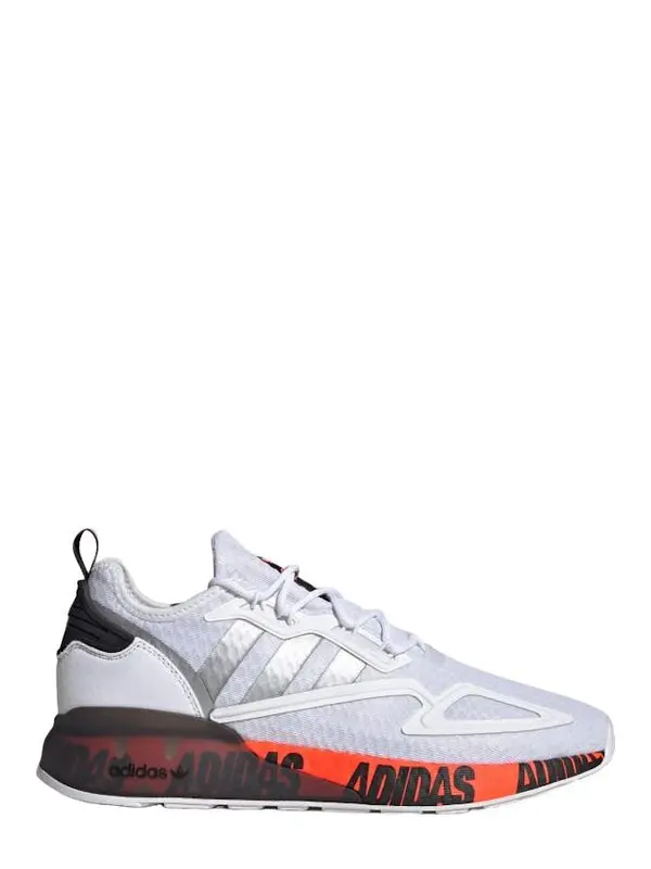 Adidas Zx 2k Boost Sneakers - Cloud White/silver Metallic/core Black
