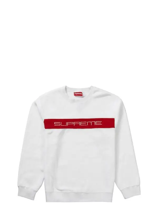 Supreme Crewneck Sweatshirt - White