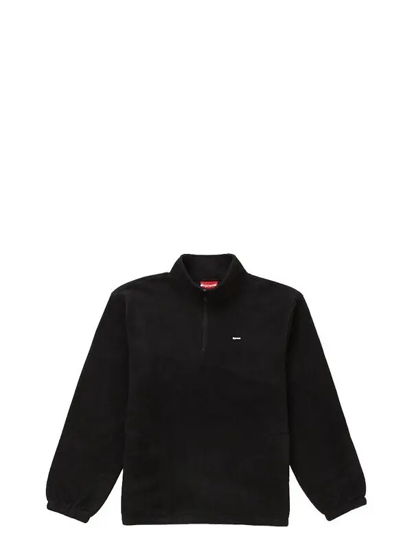 Supreme Polartec Half Zip Pullover - Black