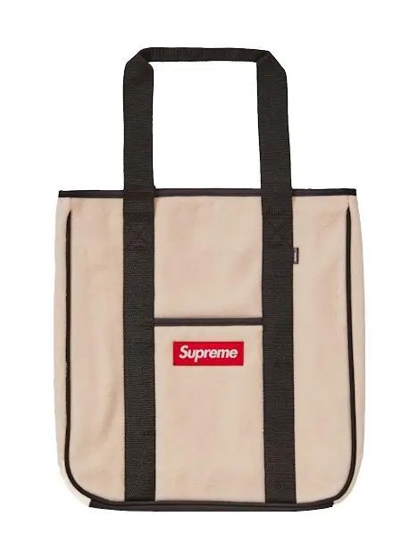 Supreme Polartec Tote - Natural
