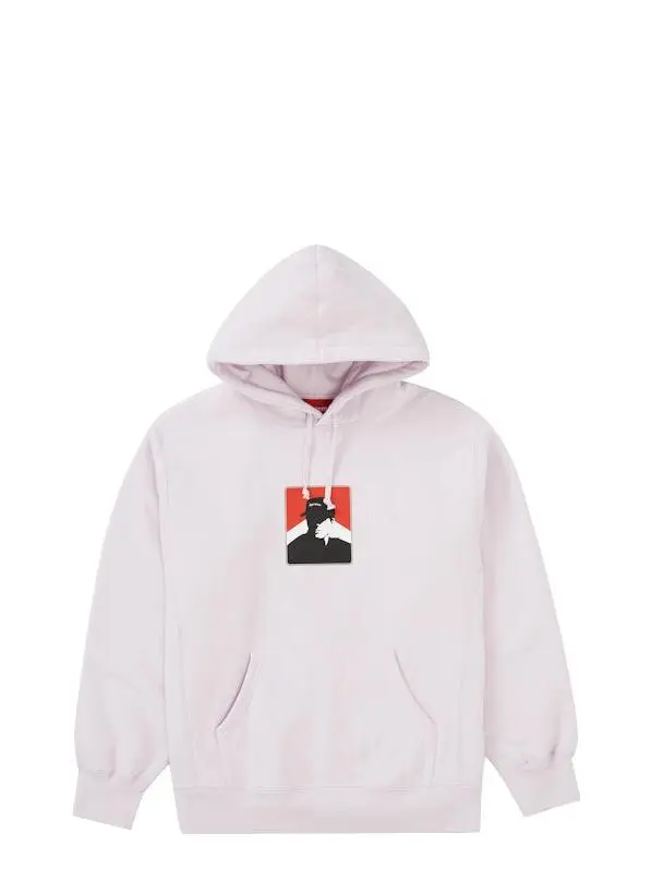 Supreme Portrait Hooded Sweatshirt - Light Purple