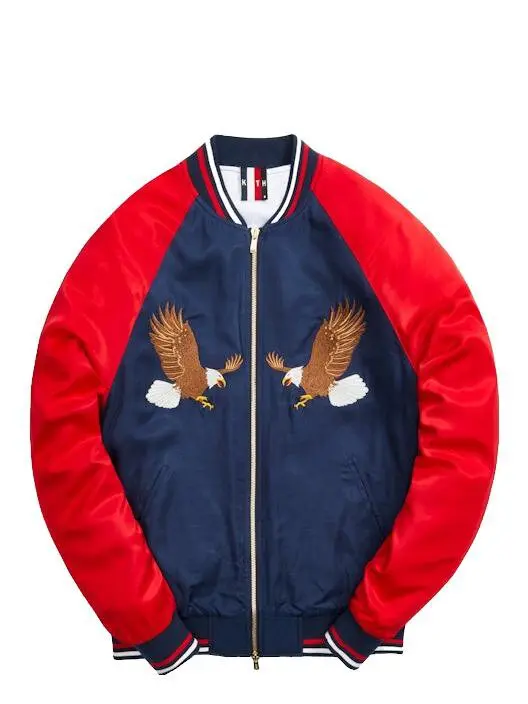 Kith For Team Usa Souvenir Jacket - Navy Blue