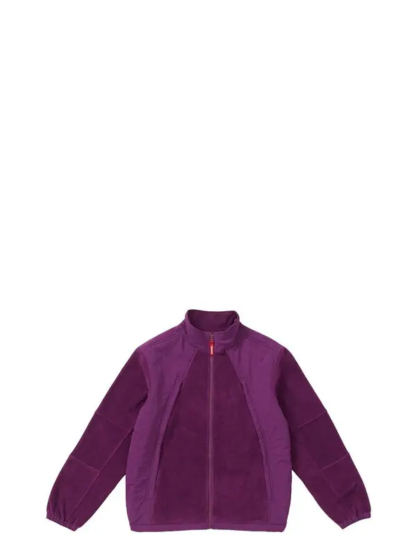 Supreme Polartec Zip Up Jacket - Purple