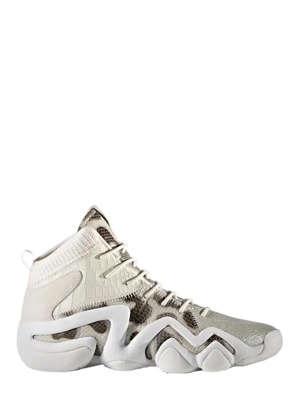 Adidas Crazy 8 Adv Snake Sneakers - Core White/footwear White