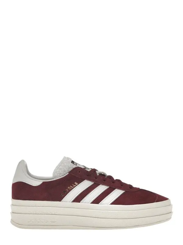 Adidas Gazelle Bold Sneakers - Shadow Red/footwear White/core White