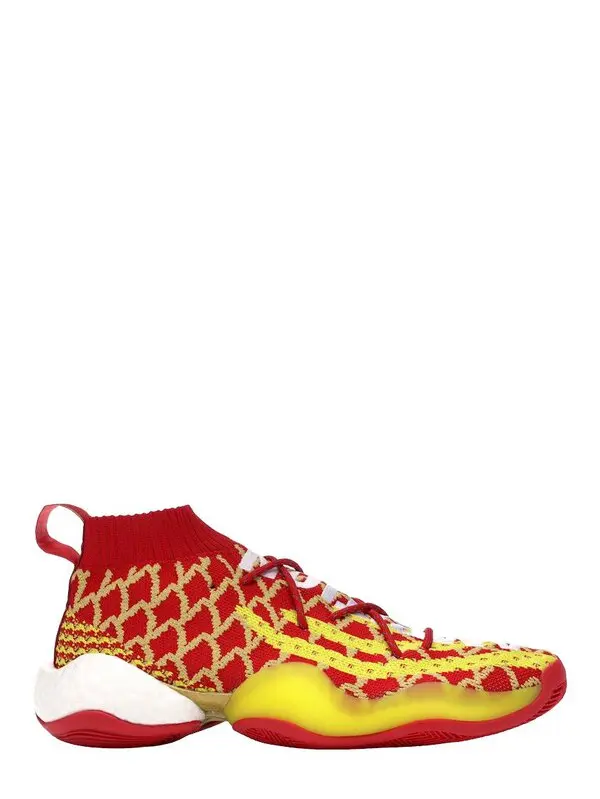 Adidas Crazy Byw Pharrell Chinese New Year - Scarelet Red/yellow/white