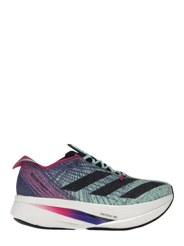 Adidas Adizero Prime X Strung Running Shoe - Pulse Mint/core Black/lucid Fuchsia