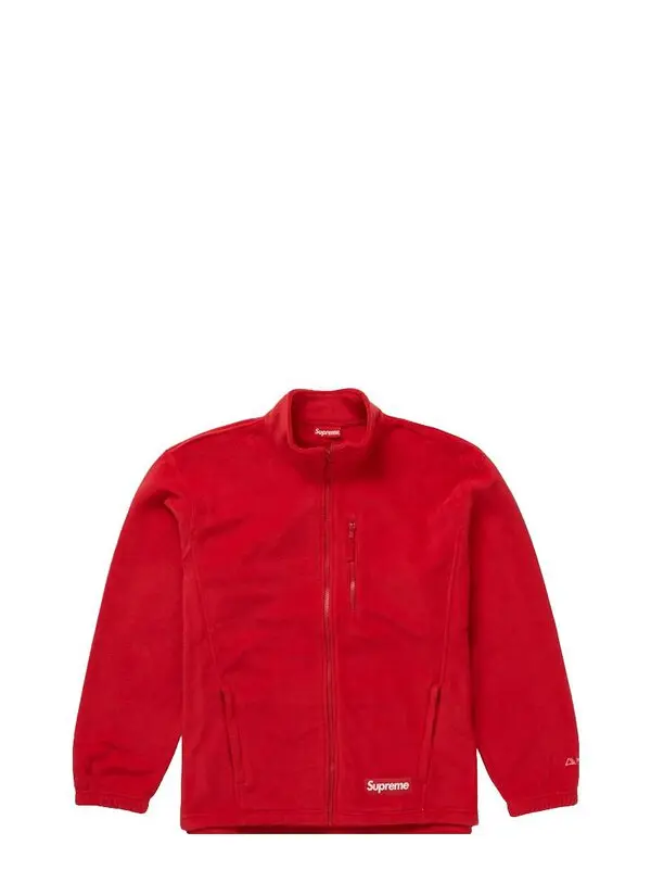 Supreme Polartec Zip Jacket - Red