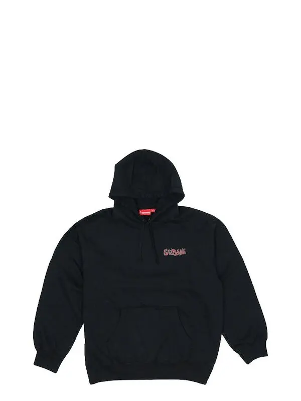 Supreme Portrait Hooded Sweatshirt - Black