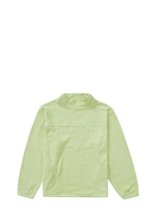 Supreme Polartec Mock Neck Pullover - Lime