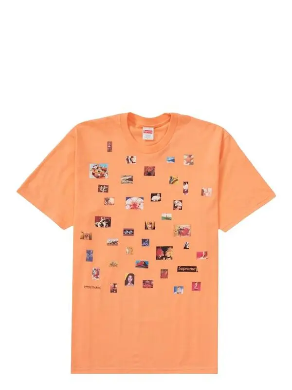 Supreme Pretty Fucked Tee Shirt - Peach