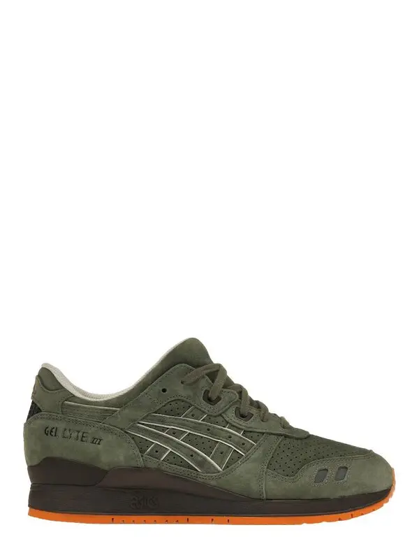 Asics Gel Lyte Iii Ronnie Fieg Militia - Olive/chocolate/orange