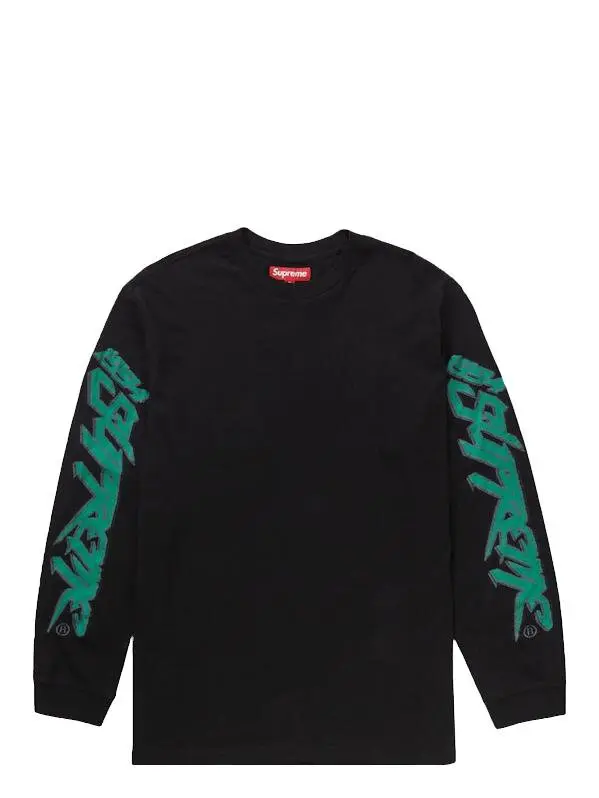 Supreme Racing Intarsia Long Sleeve Top - Black