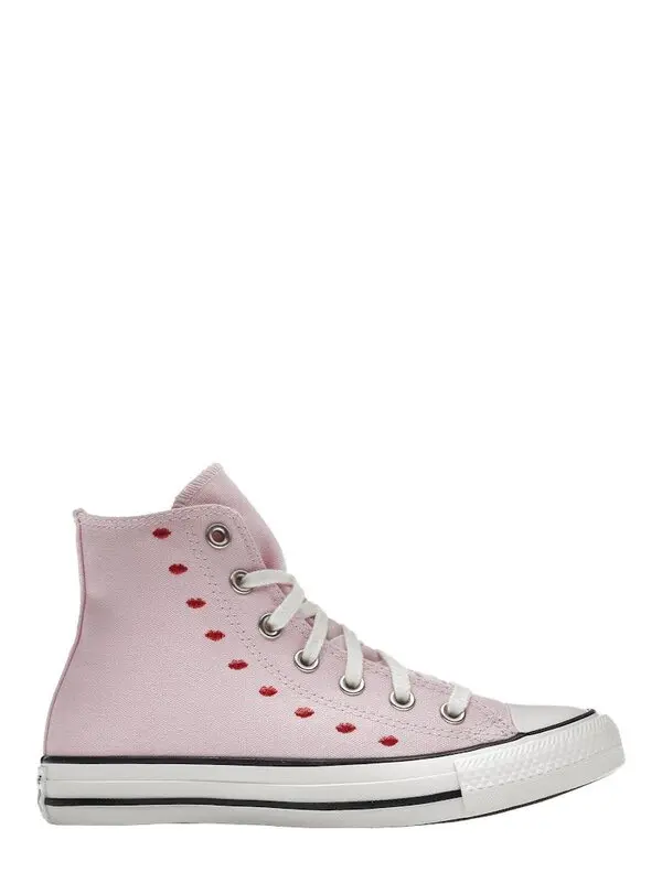 CONVERSE Chuck Taylor All Star Hi Embroidered Hearts - Pink/egret