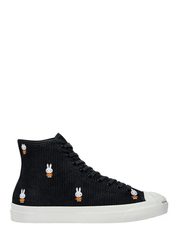 CONVERSE Cons Jack Purcell Pro Mid X Miffy Sneakers - Black/white/egret
