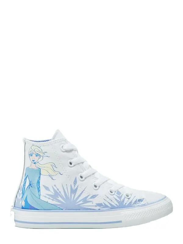 CONVERSE Chuck Taylor All Star Hi Frozen Elsa Sneakers - White/blue Heron