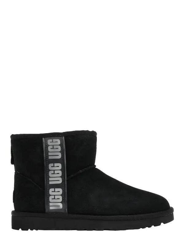 UGG Classic Mini Ii Boot Side Logo - Black