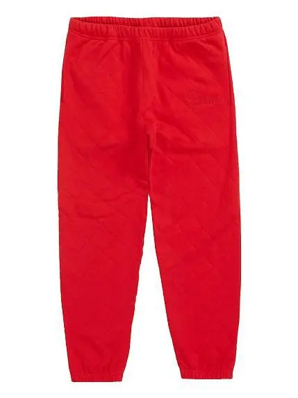 Supreme Quilted Sweatpant - Red