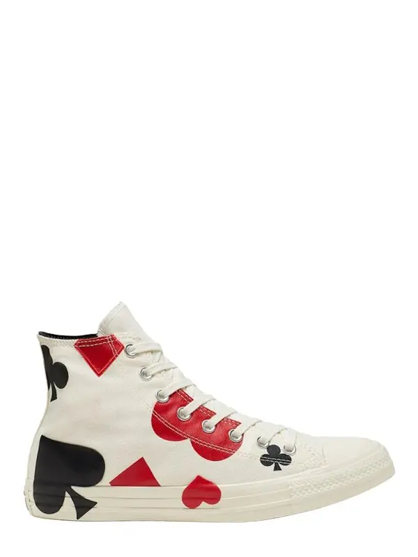 CONVERSE Chuck Taylor All Star Hi Queen Of Hearts Sneakers - Egret/black/enamel