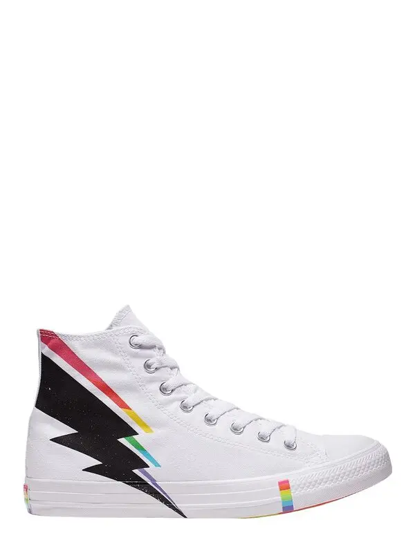 CONVERSE Chuck Taylor All Star Hi Pride Sneakers - White/black