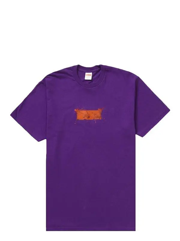 Supreme Ralph Steadman Box Logo Tee Shirt - Purple