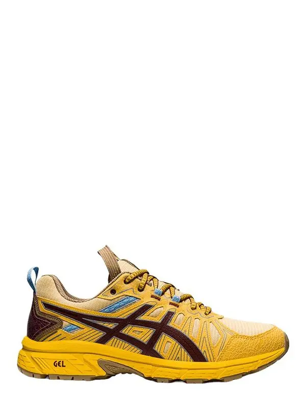 Asics Hn1-s Gel-venture Sneakers - Yellow/maroon