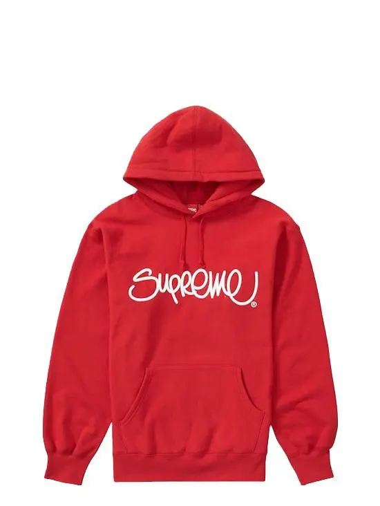 Supreme Hooded Sweatshirt - Red