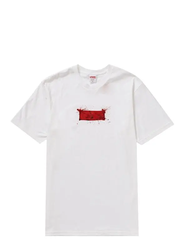 Supreme Ralph Steadman Box Logo Tee Shirt - White