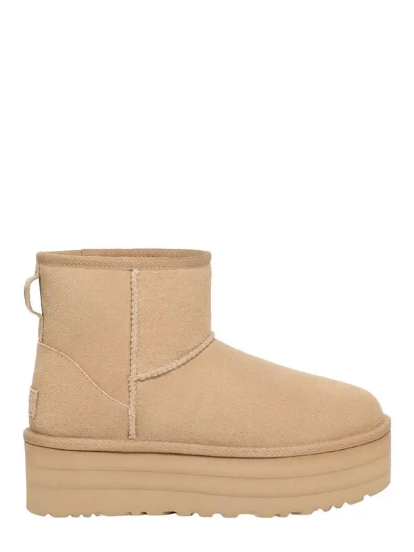 UGG Classic Mini Platform Boots - Mustard Seed