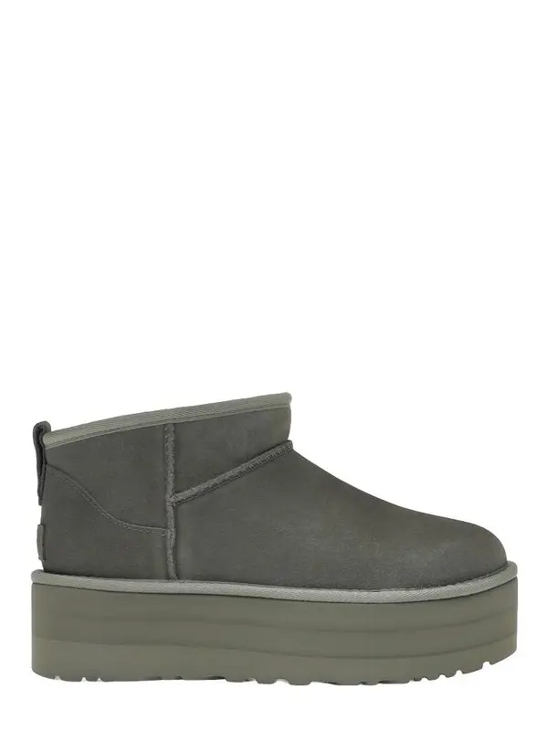 UGG Classic Ultra Mini Platform Boot - Moss Green