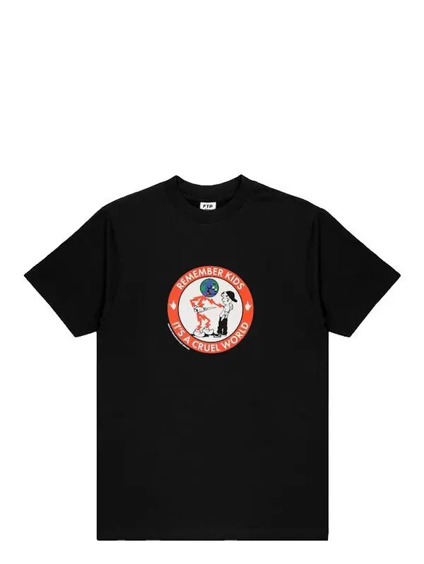 FTP Cruel World Tee Shirt - Black