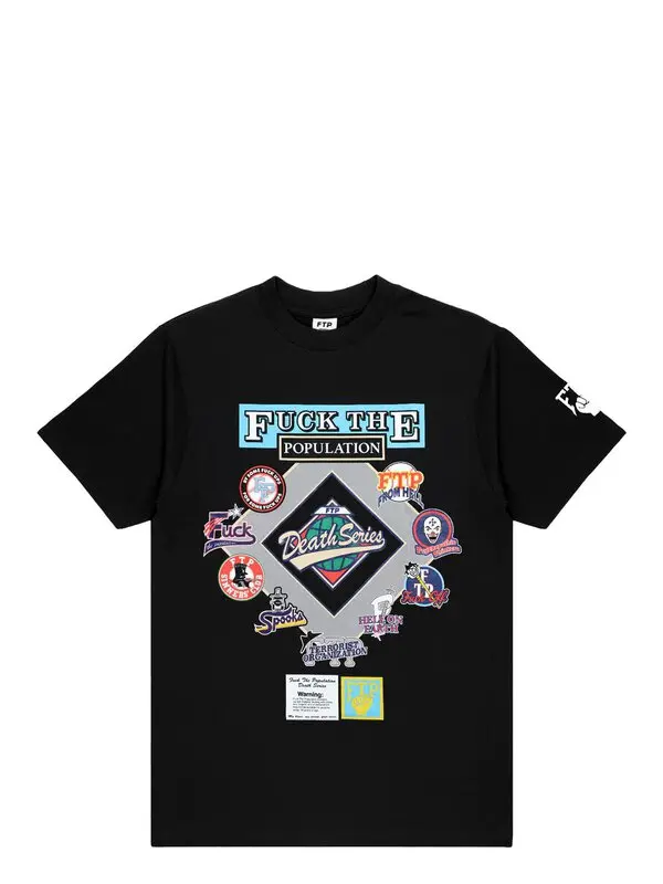 FTP League Tee Shirt - Black