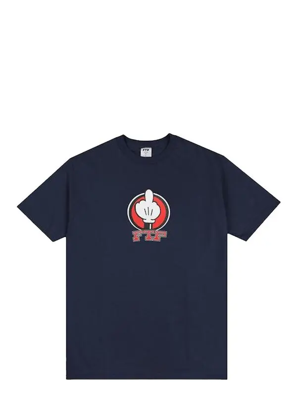 FTP Finger Tee Shirt - Navy Blue