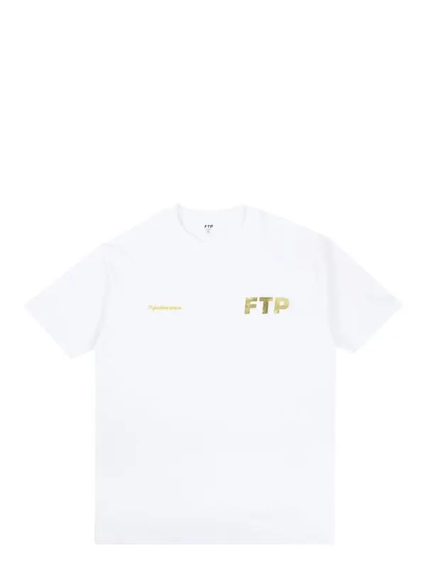 FTP 10 Year Logo Tee Shirt - White