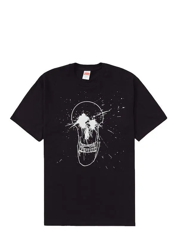 Supreme Ralph Steadman Skull Tee Shirt - Black