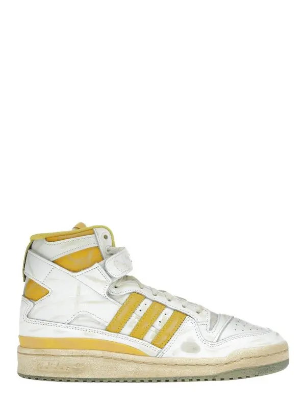Adidas Forum 84 Hi Aec Sneakers - Cloud White/hazy Yellow