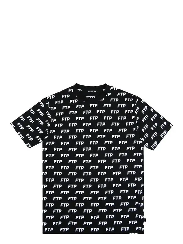 FTP Allover Tee Shirt - Black