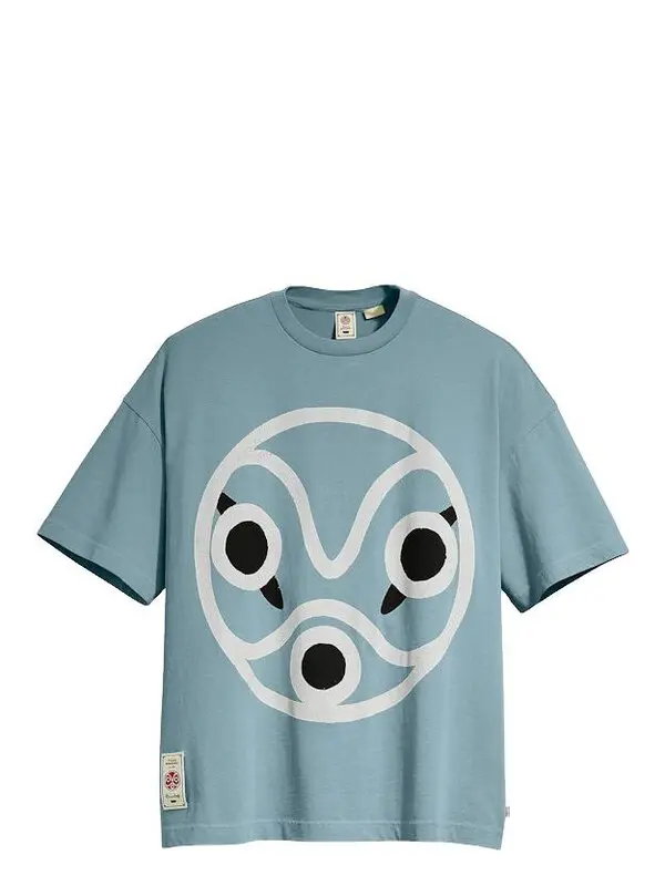 LEVI'S X Princess Mononoke San's Mask T-shirt - Indigo