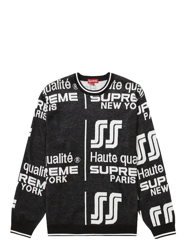 Supreme Qualite Sweater - Black