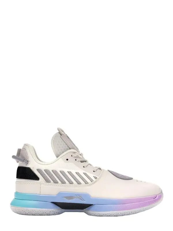 LI-NING Way Of Wade Sneakers - Pearl White/coagulation Snow Grey/blue Violet