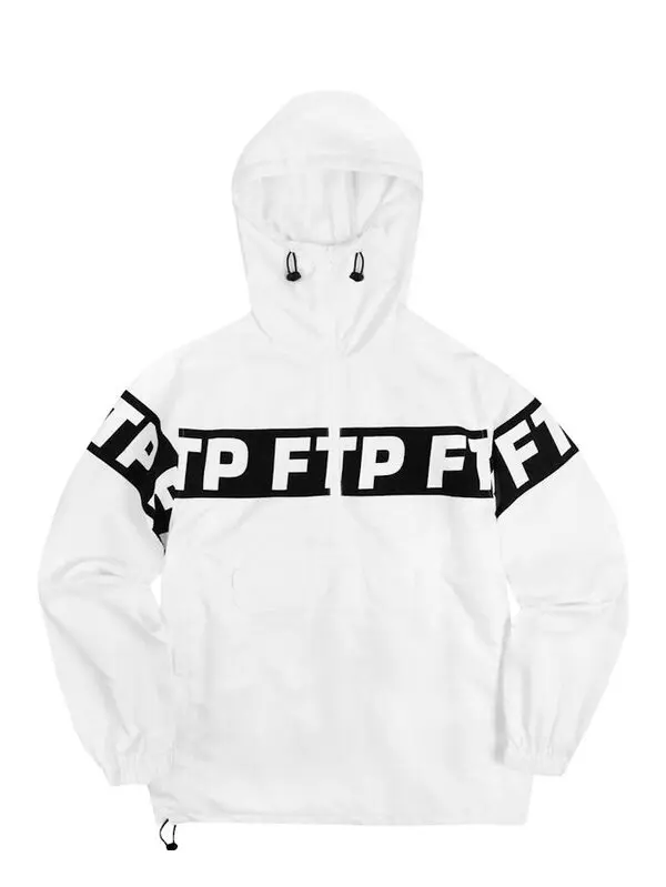 FTP Repeat Waterproof Anorak - White