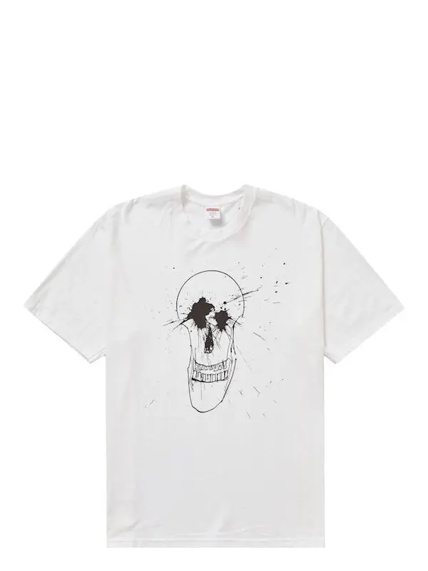 Supreme Ralph Steadman Skull Tee Shirt - White