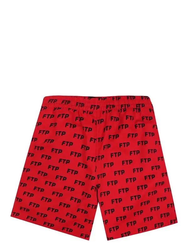 FTP Allover Printed Short - Red