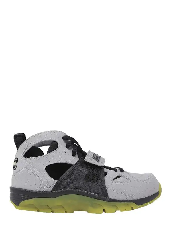 Nike Trainer Huarache Sneakers - Wolf Grey/black/volt