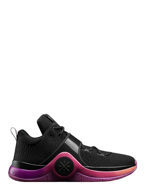 LI-NING Way Of Wade 6 Sunrise Sneakers - Black/pink/purple