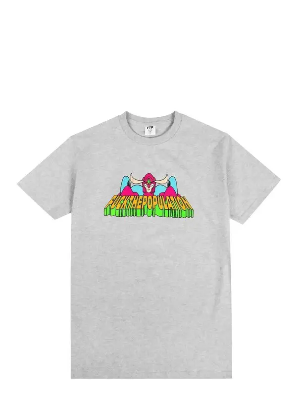 FTP Destroyer Tee Shirt - Heather Grey
