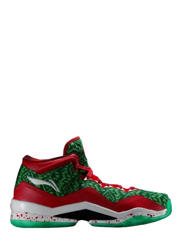 LI-NING Way Of Wade 3 High-top Sneakers - Green/red/white