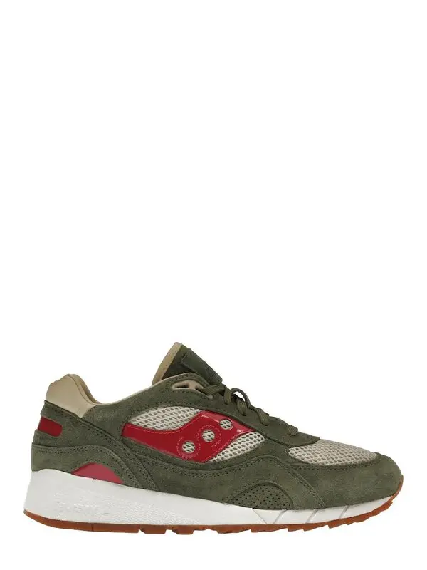 Saucony Shadow 6000 Sneakers - Olive/natural/vibrant Pink